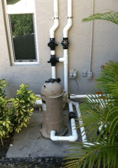 Swimming Pool Pump Suction Leak with Solar Pool Panels